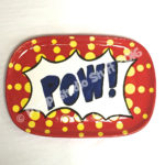 Comic Burst Plate – PYOP Studio Stuff