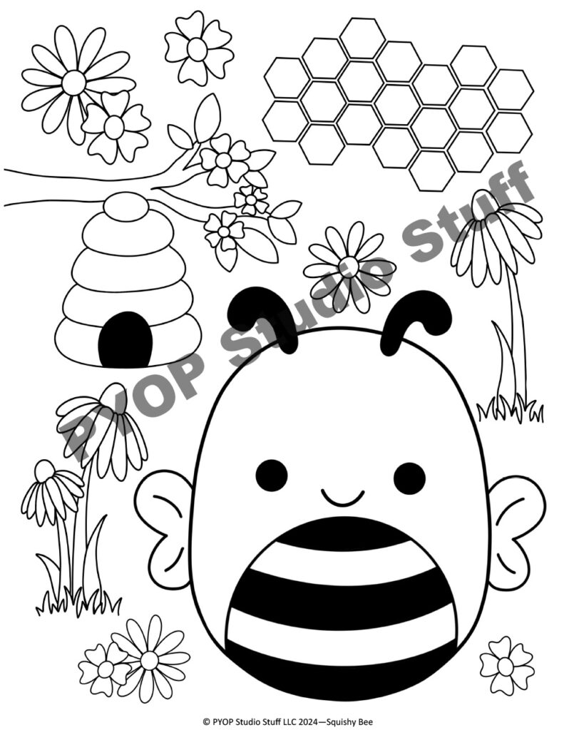 Squishy Bee – PYOP Studio Stuff